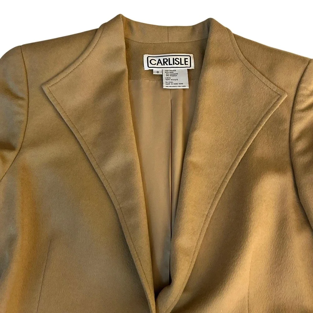 Carlisle | Jackets & Coats | Carlisle Angora Wool Blend Belted Wrap ...